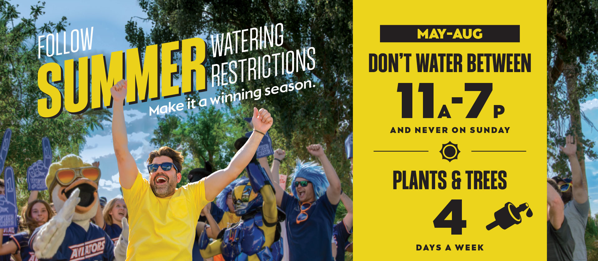 Find your watering group and provider